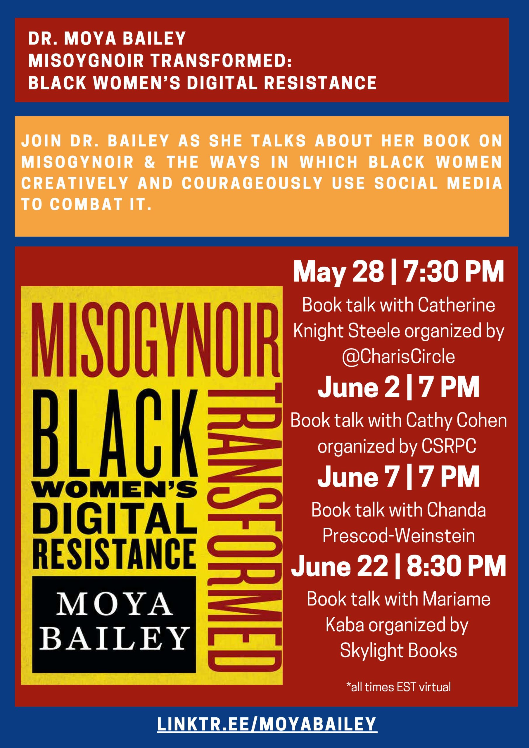 Events – Moya Bailey